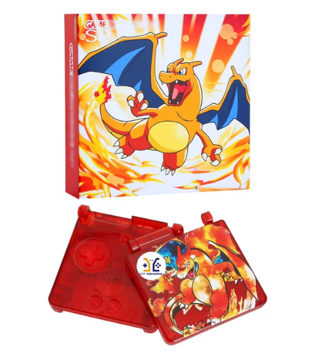 NEW CHARIZARD Themed GBA SP IPS Screen Mod w/Box! – JAYBOYMODZ