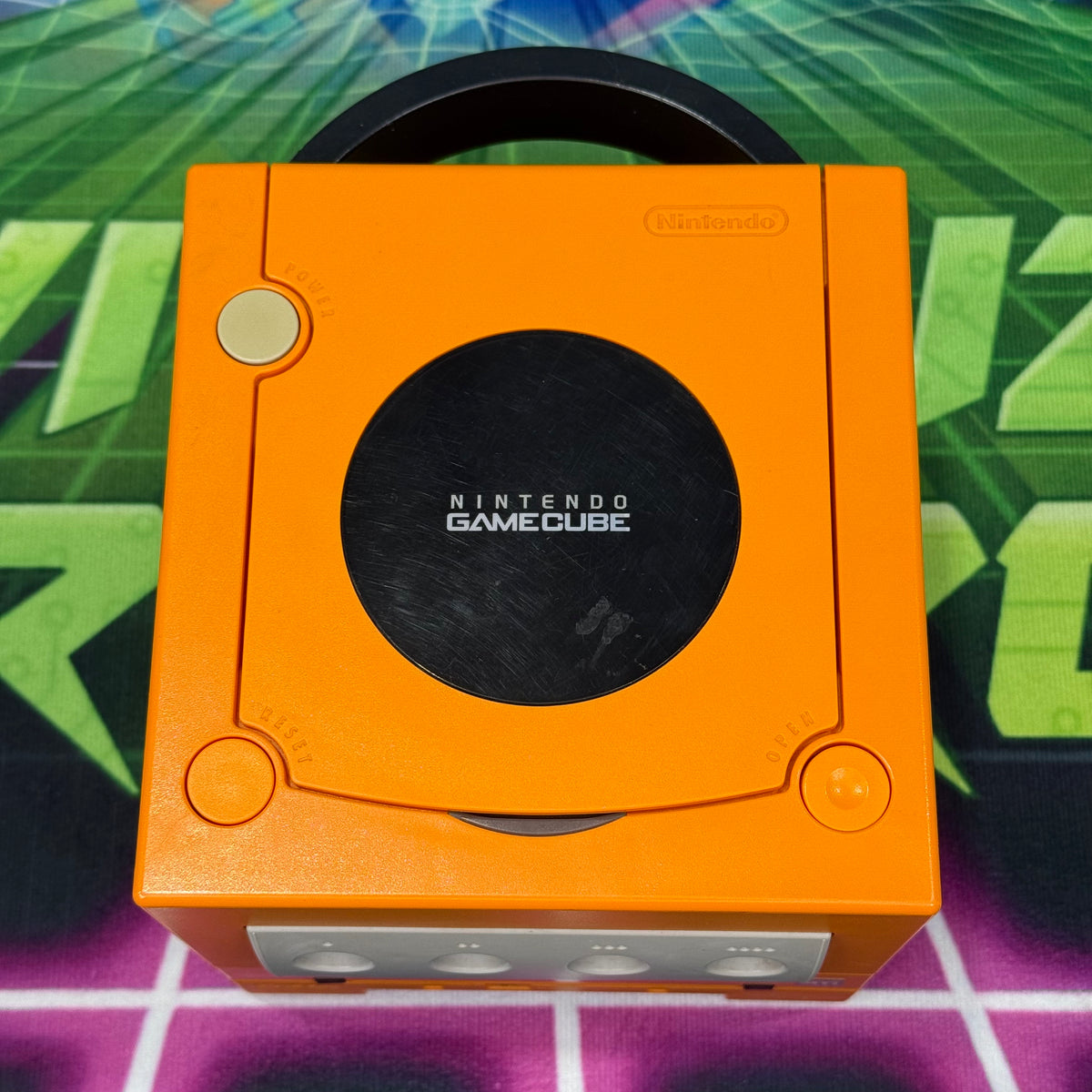 Modded Gamecube!! | Orange Spice W/ Gameboy Player | 128gb SD Card ...