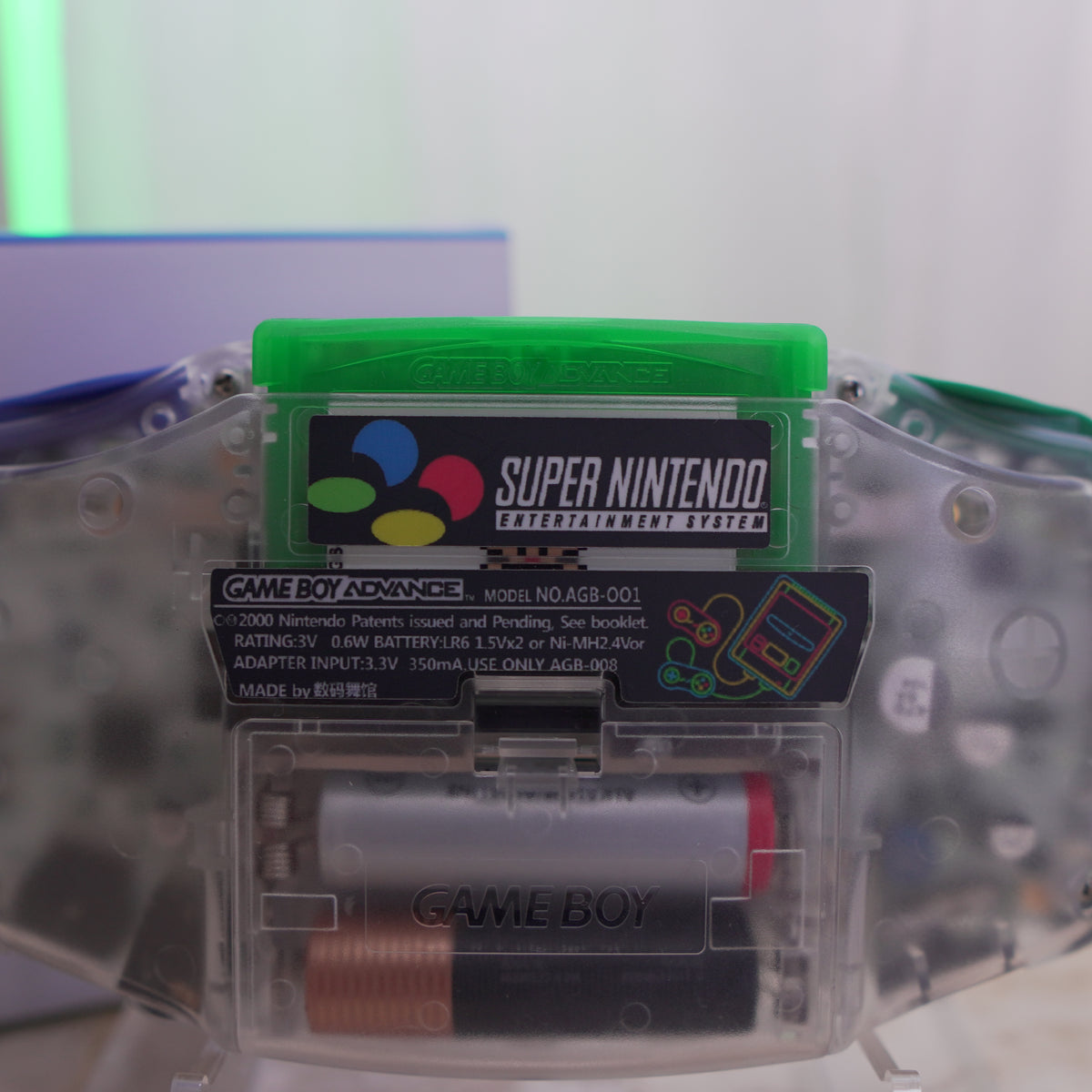 NEW Famicom Themed GBA IPS Screen Mod w/Box! – JAYBOYMODZ