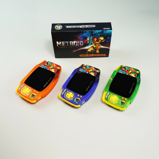 NEW METROID Themed GBA IPS Screen Mod w/Box! – JAYBOYMODZ