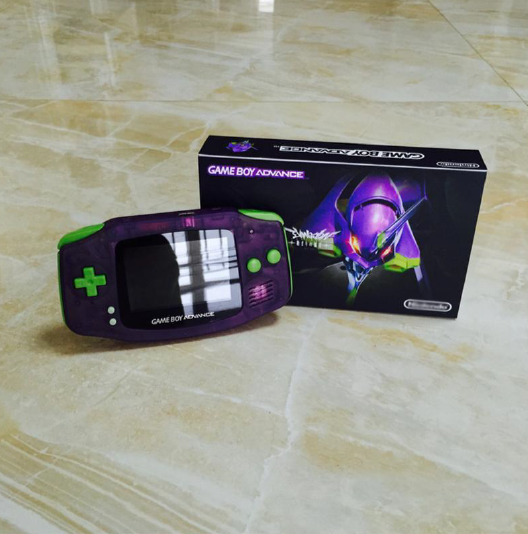 NEW Neon Genesis Evangelion Themed GBA IPS Screen Mod w/Box! – JAYBOYMODZ