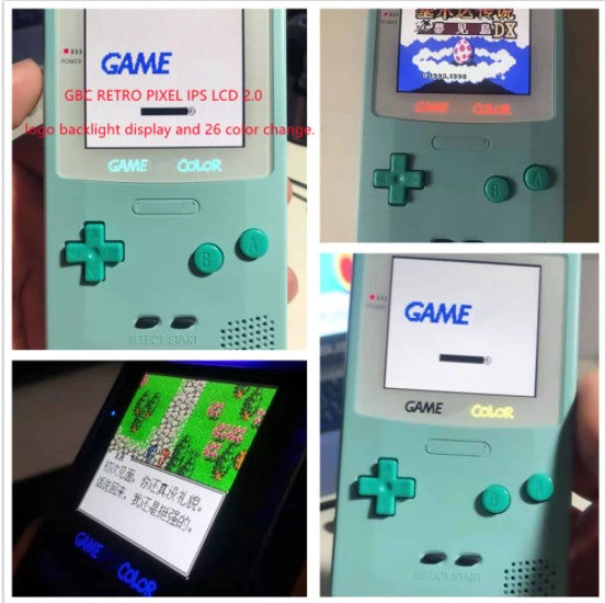 FUNNYPLAYING GBC RETRO PIXEL IPS LCD KIT 2.0 – JAYBOYMODZ